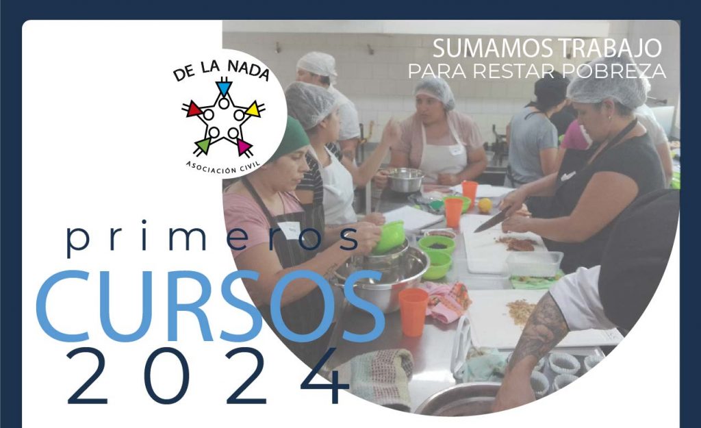 DE LA NADA Asociación Civil - LANZAMIENTO DE CURSOS 2024